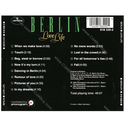 BERLIN - Love Life