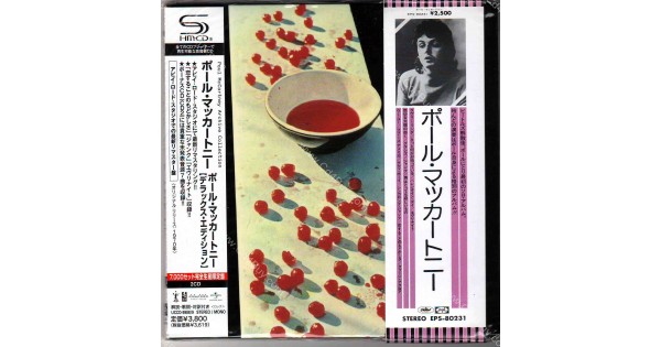 PAUL McCARTNEY - McCartney - DoubleCD Mini LP OBI