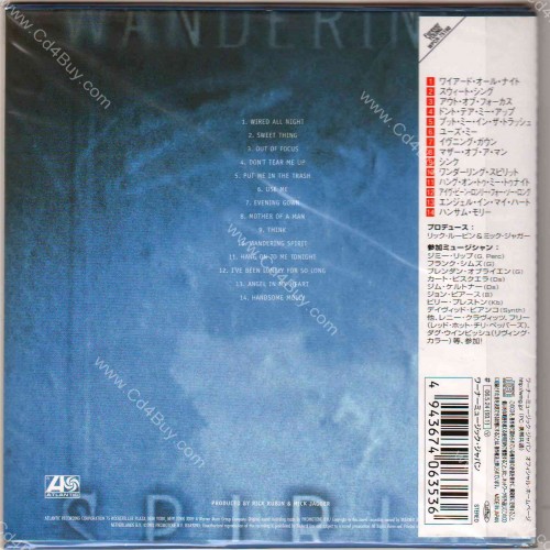 Mick Jagger - Wandering Spirit - CD Mini LP OBI