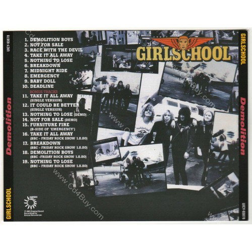 GIRLSCHOOL - Demolition