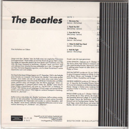 BEATLES - THE BEATLES - CD MINI LP OBI