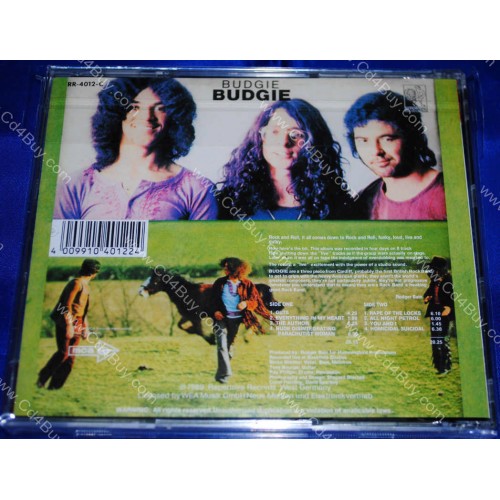 BUDGIE - Budgie CD