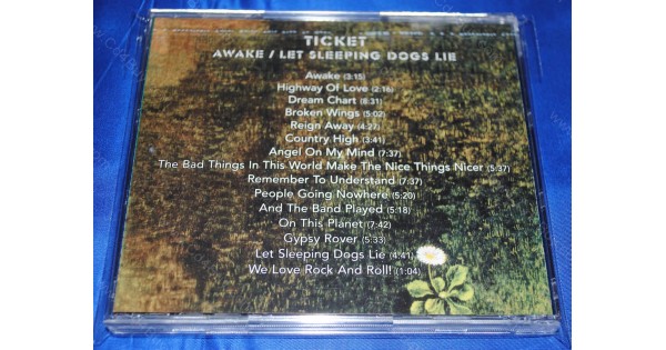 TICKET - Awake / Let Sleeping Dogs Lie CD