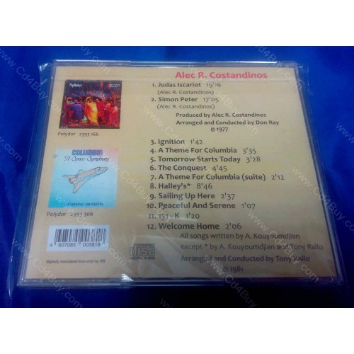 ALEC R.COSTANDINOS - Sphinx+Columbia-a Space Symphony CD