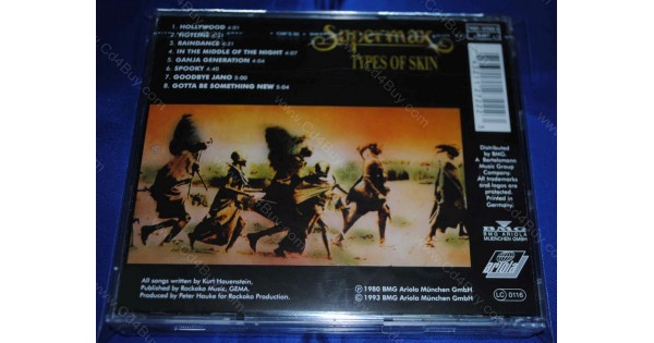 SUPERMAX - Types Of Skin CD