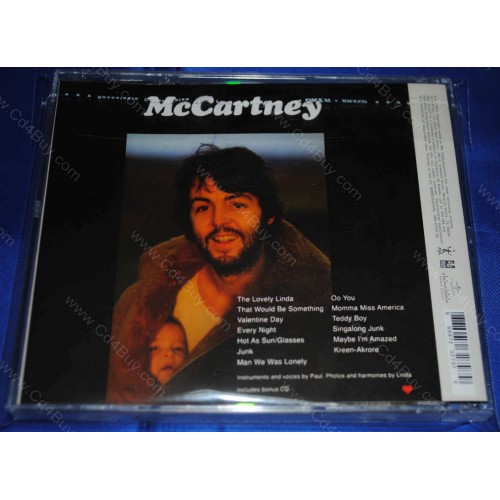 PAUL McCARTNEY - McCartney 2CD