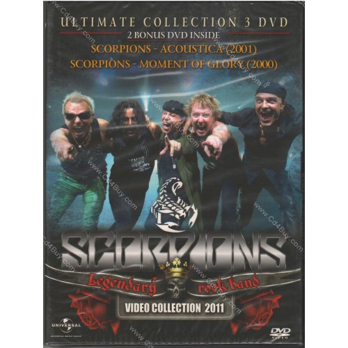 Scorpions - Video Collection - 3 DVD Set